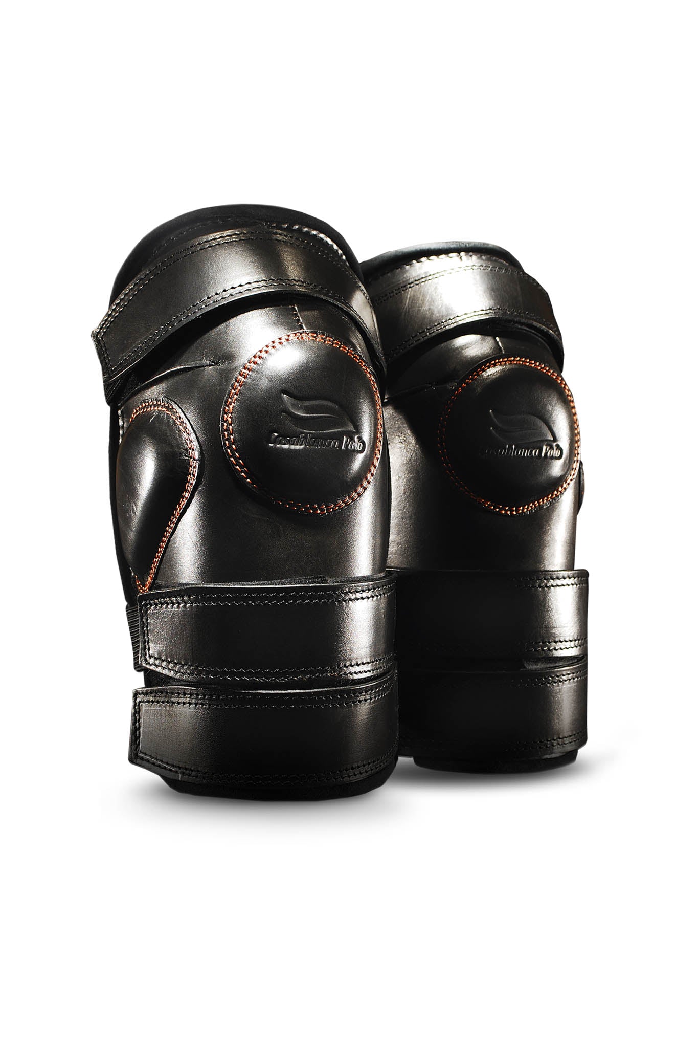 Large Velcro Kneeguards (Black) – Casablanca